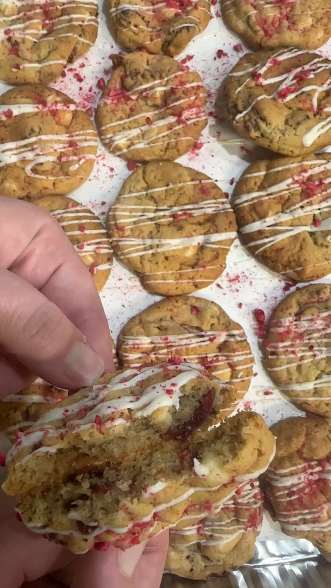 Strawberry and Cream Cookies – Nechamit's Treats
