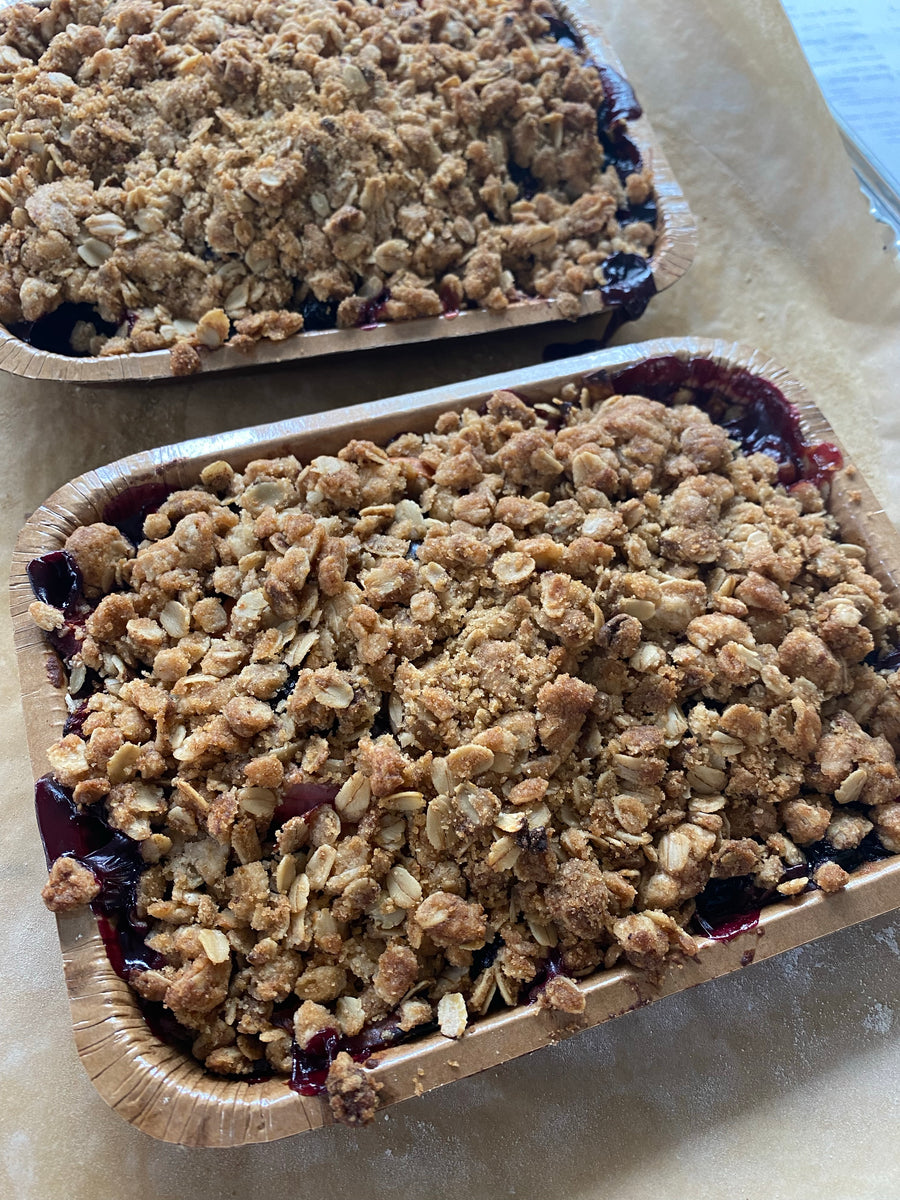 Seasonal Fruit Crisp – Nechamit's Treats
