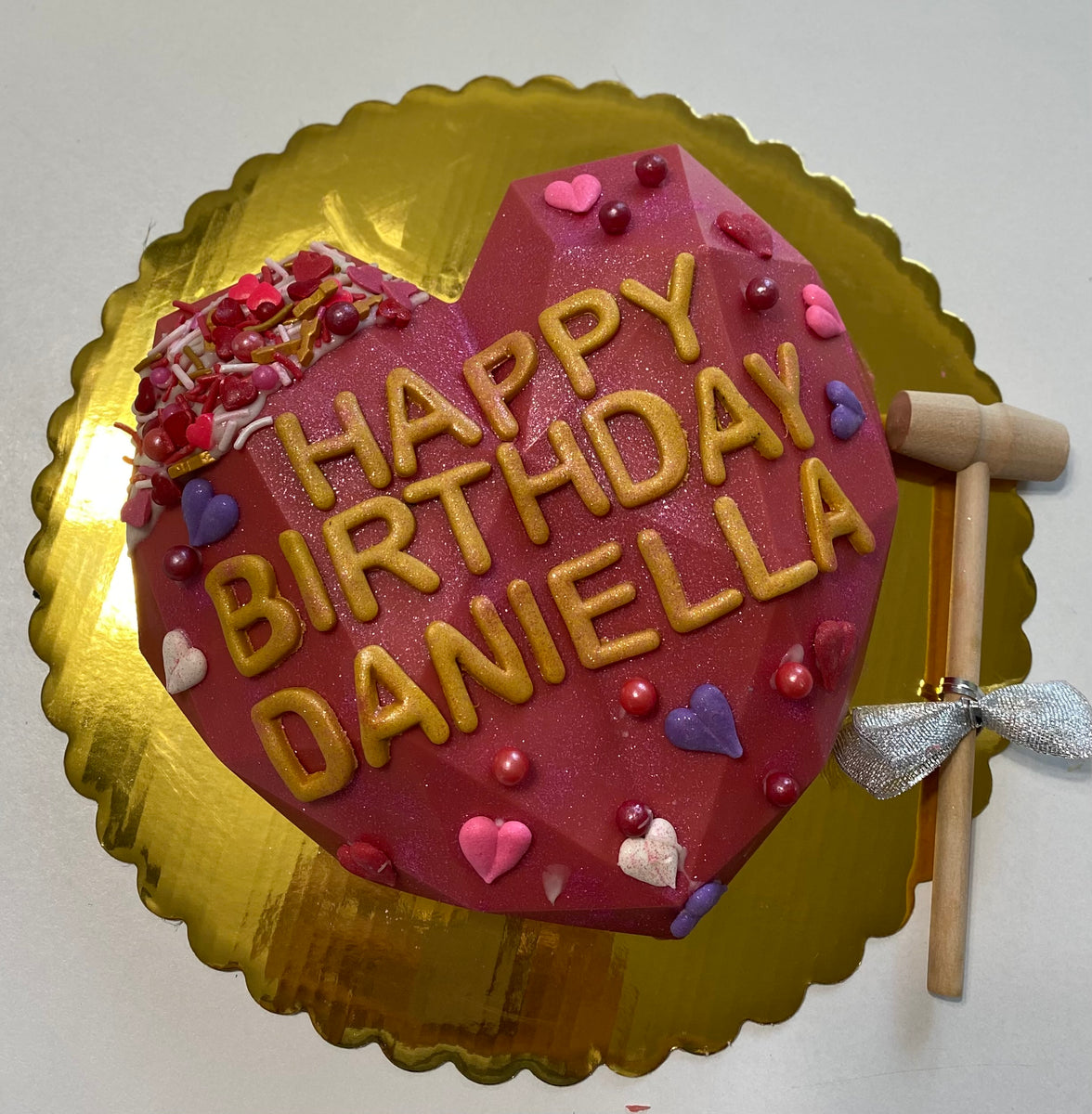 Breakable Chocolate Heart – Nechamit's Treats